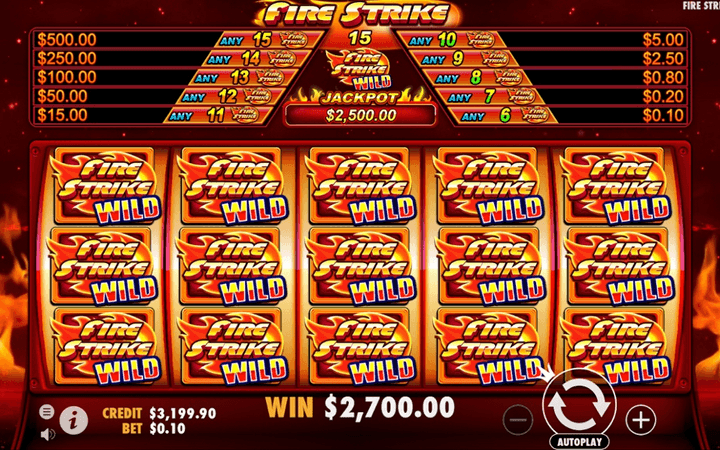 Đánh giá slot game Fire Strike và cách chơi dễ nhất - Happyluke Slot Game